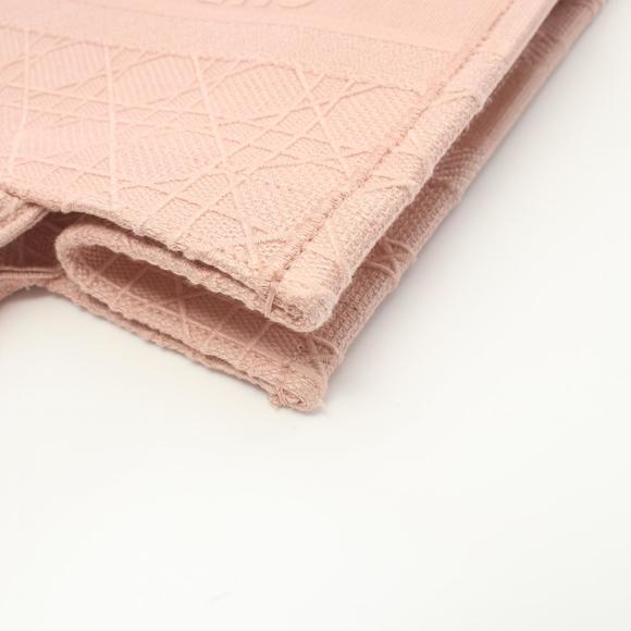 Dior | Bags | Dior Book Tote Cannage Canvas Pink | Poshmark